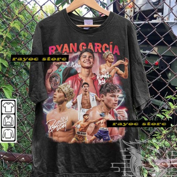 Gildan | Shirts | Vintage Bootleg Style Ryan Garcia Shirt Ryan Garcia ...